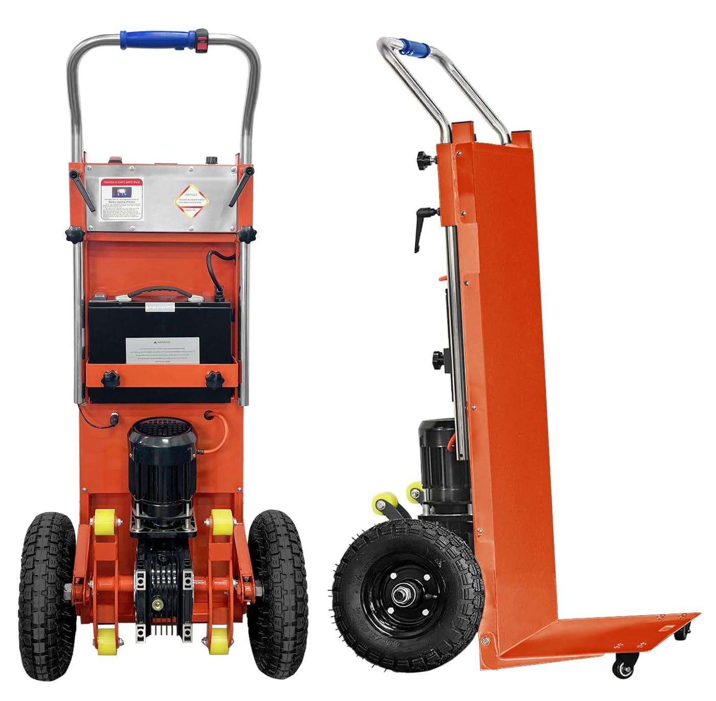 Electric Stair Climbing Hand Trucks Dolly Cart for Moving, 880lb Max ...